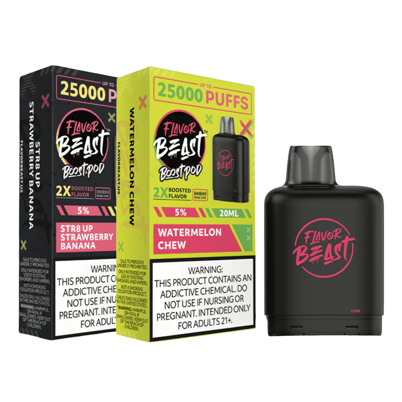 Flavor Beast - Level X Boost 25k Pod (Pod Only) – SilverBack Distro LLC